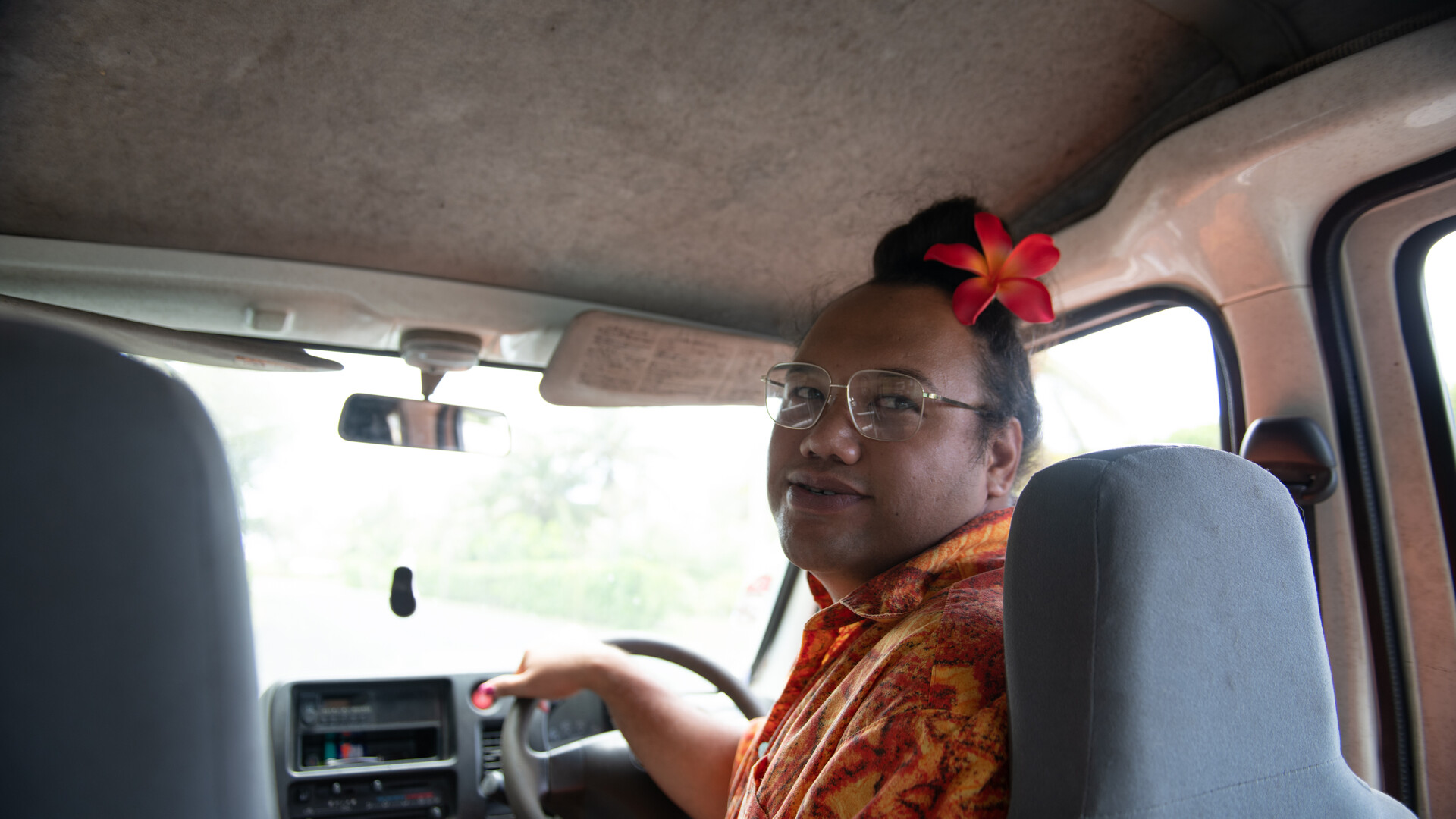 Dean and the Cook Islands Condom Car | IPPF